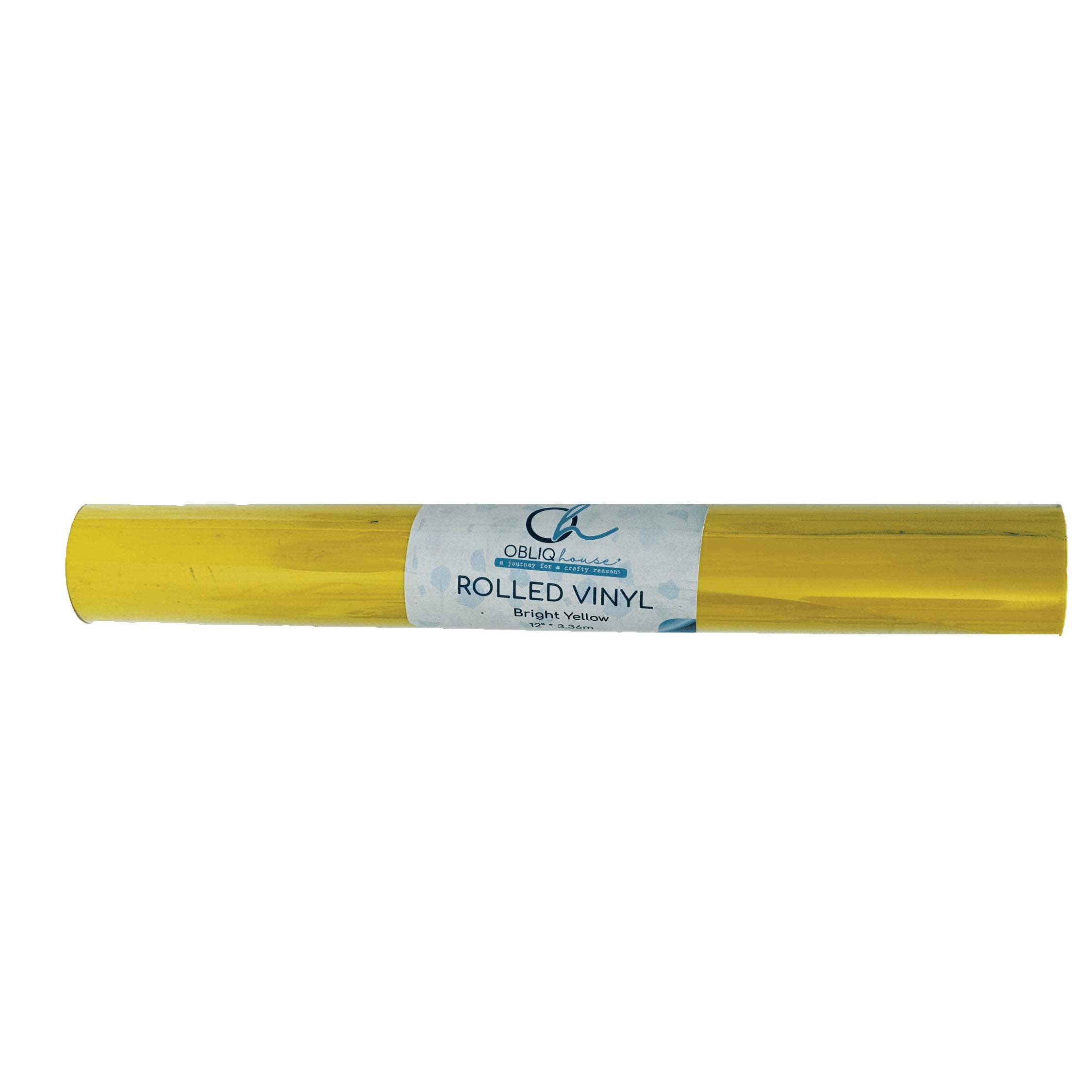 Vinyl Roll - Bright Yellow – Obliq House